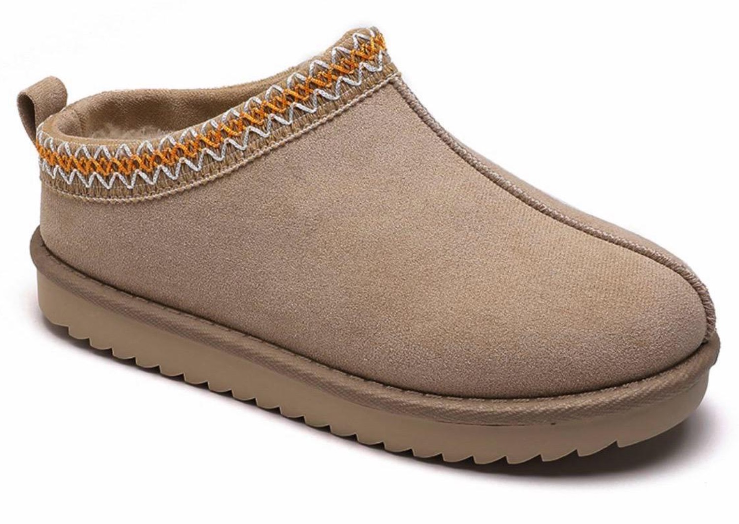 WOMENS LADIES SLIP ON SLIPPERS WARM COMFY SNUGG FAUX FUR LINED SHOES ...