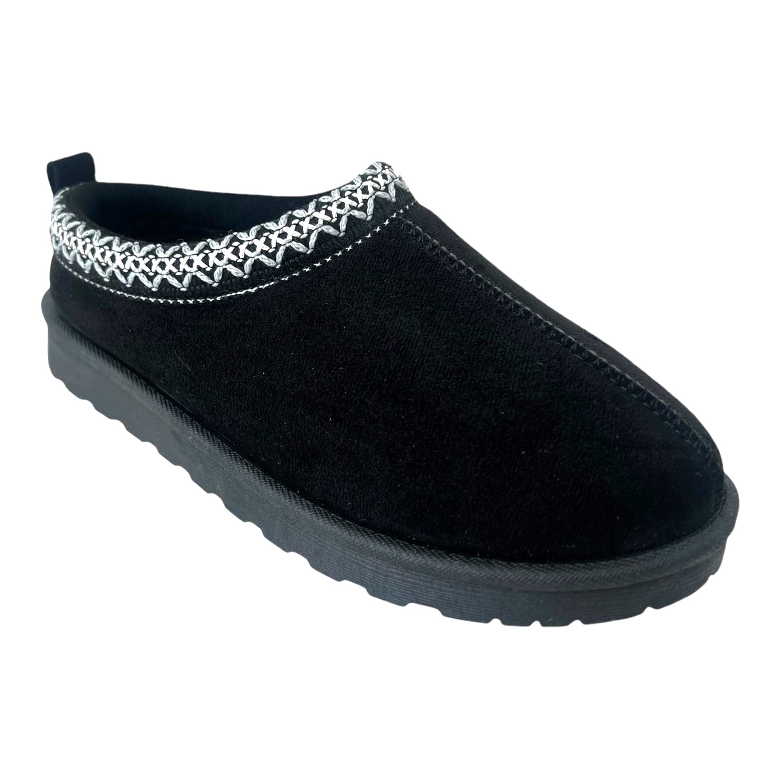 LADIES WOMENS WARM FAUX FUR LINED IN OUT DOOR SLIPPERS SHOES SLIPPERS ...