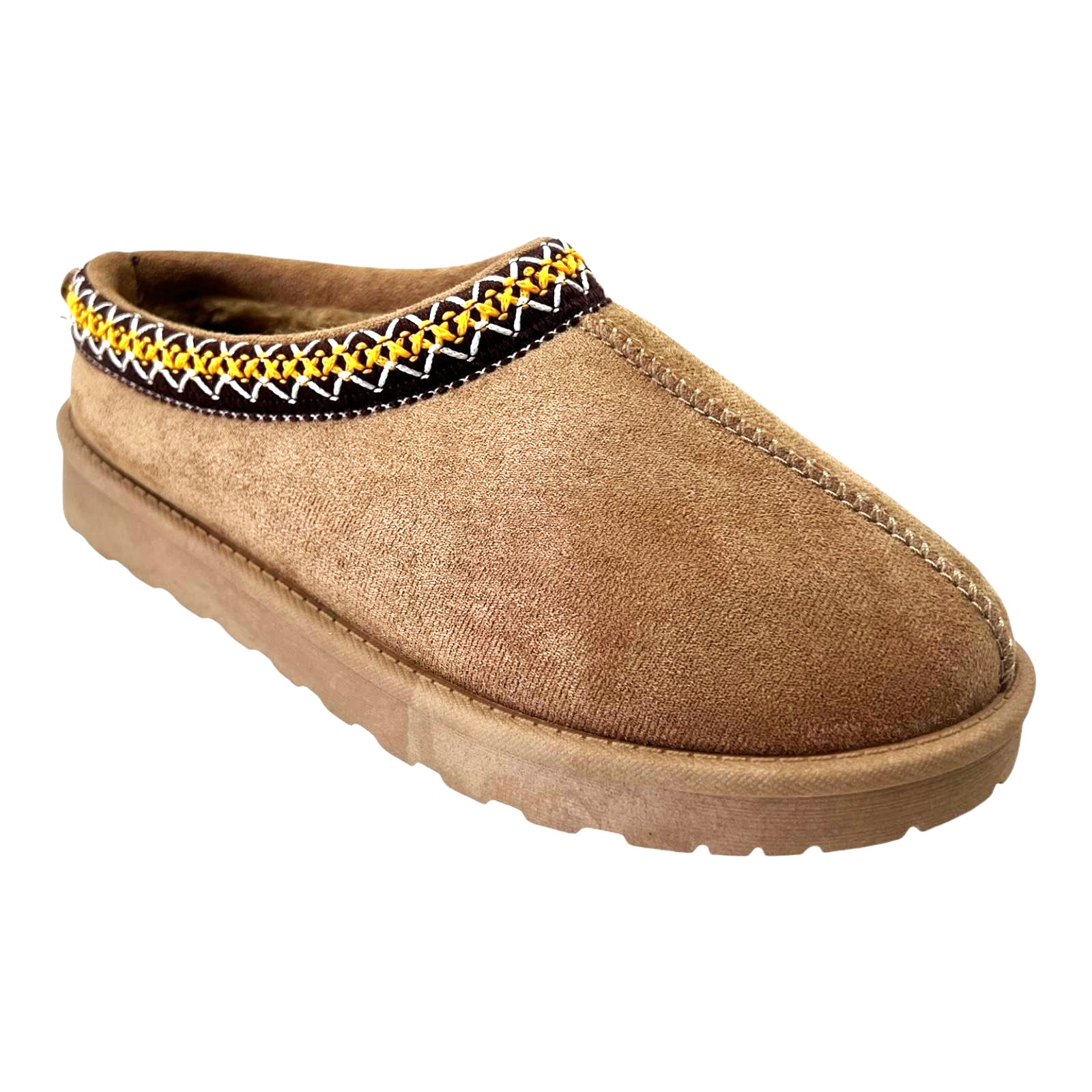 LADIES WOMENS WARM FAUX FUR LINED IN OUT DOOR SLIPPERS SHOES SLIPPERS ...