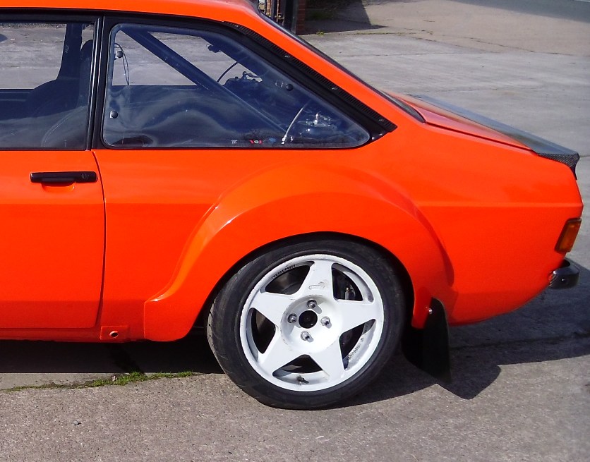 Escort Mk2 Special Extra Large Arch Set Tarmac Rally Big Wing Alloy ...