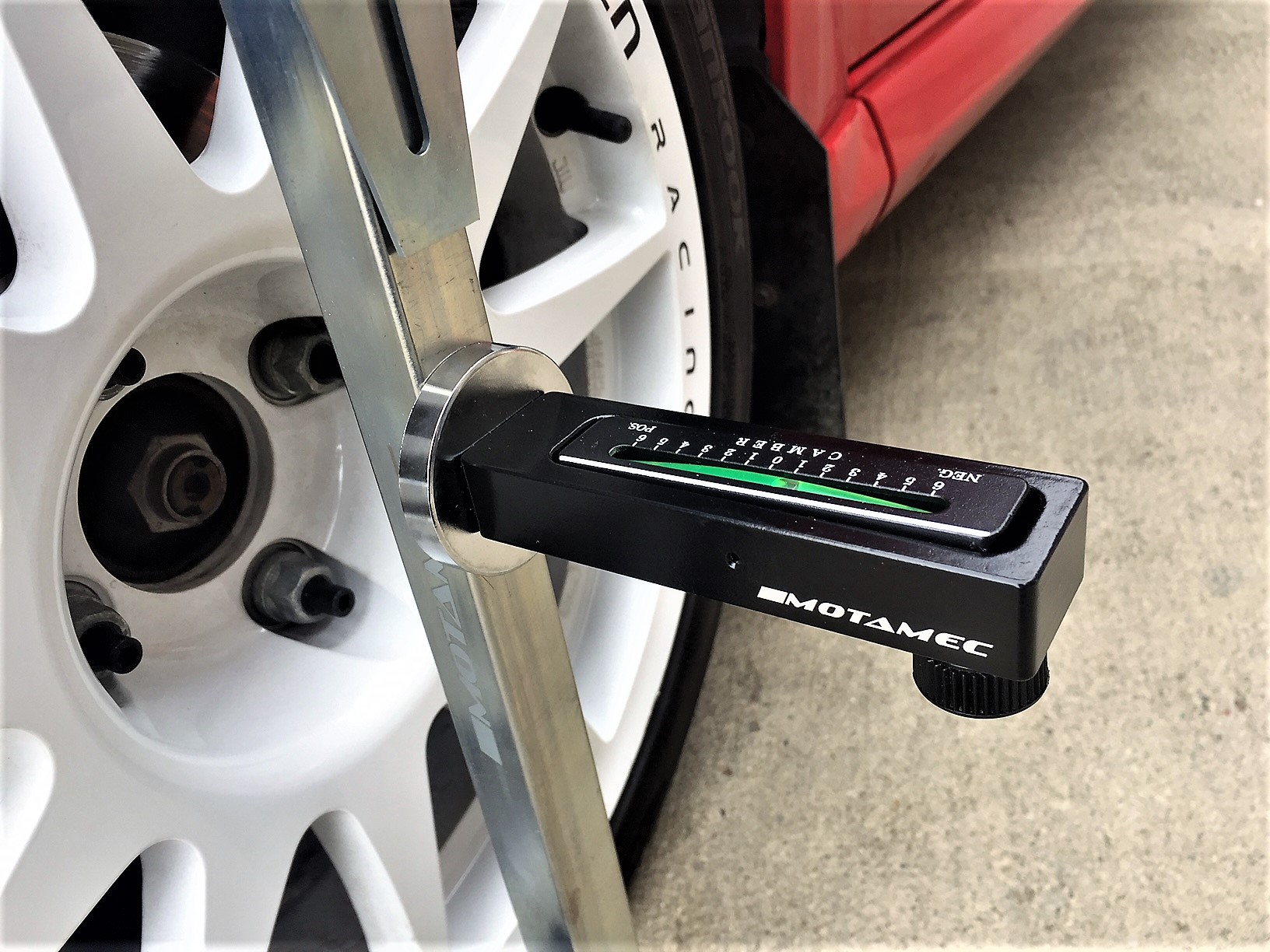 Motamec Magnetic Camber Castor Gauge Suspension Wheel Angle