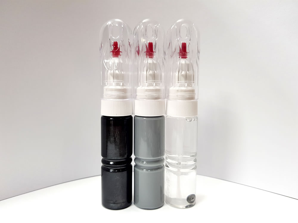 Touch Up Pen Land Rover 820 Santorini Black Chip Repair Scratch Bottle ...