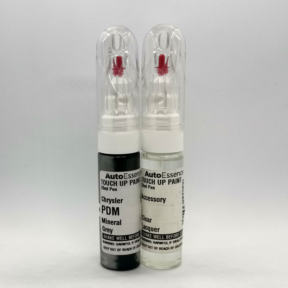 PAINT TOUCH UP PEN FOR CHRYSLER MINERAL GREY PDM 20ML REPAIR SCRATCH | eBay
