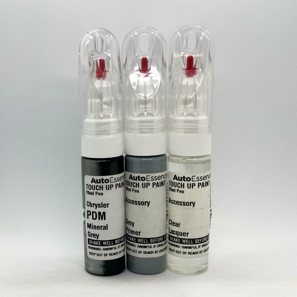PAINT TOUCH UP PEN FOR CHRYSLER MINERAL GREY PDM 20ML REPAIR SCRATCH ...