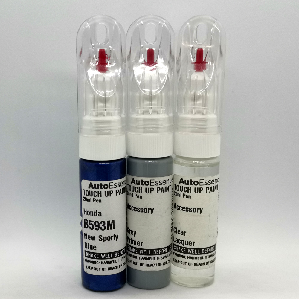 HONDA NEW SPORTY BLUE B593M METALLIC PAINT TOUCH UP PEN CIVIC INTEGRA ...