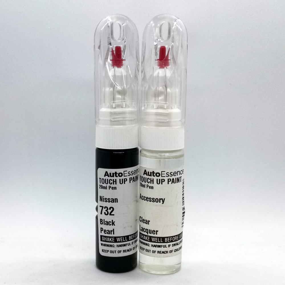 PAINT TOUCH UP PEN FOR NISSAN 732 BLACK PEARL 20ML REPAIR SCRATCH | eBay
