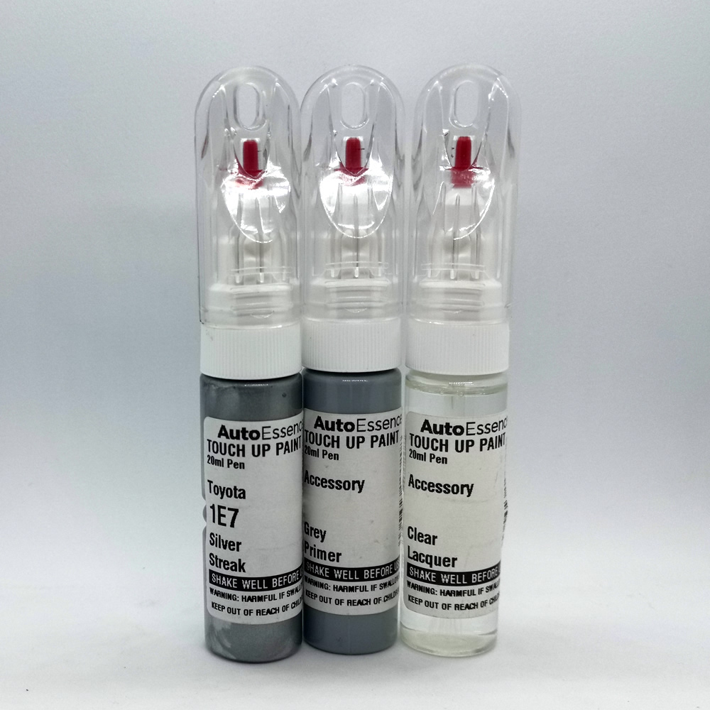 TOYOTA SILVER STREAK 1E7 PAINT TOUCH UP PEN SCRATCH CHIP BRUSH SCRATCH ...