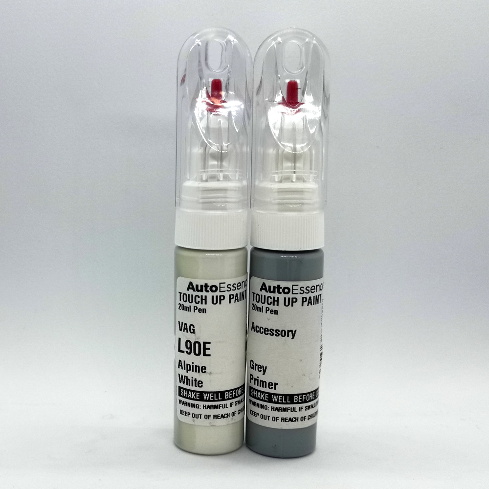 TOUCH UP PEN FOR VW L90E ALPINE WHITE PAINT 20ML PAINT BOTTLE PEN | eBay UK
