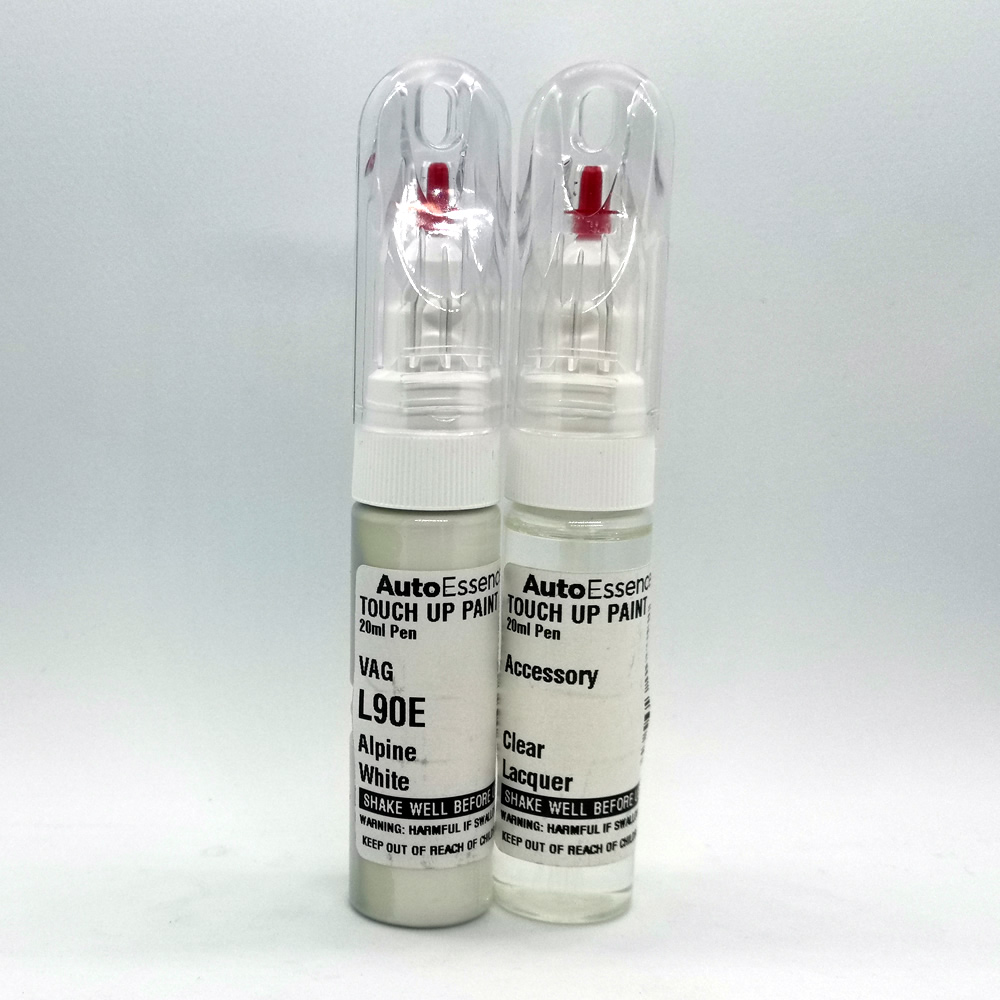 TOUCH UP PEN FOR VW L90E ALPINE WHITE PAINT 20ML PAINT BOTTLE PEN | eBay UK