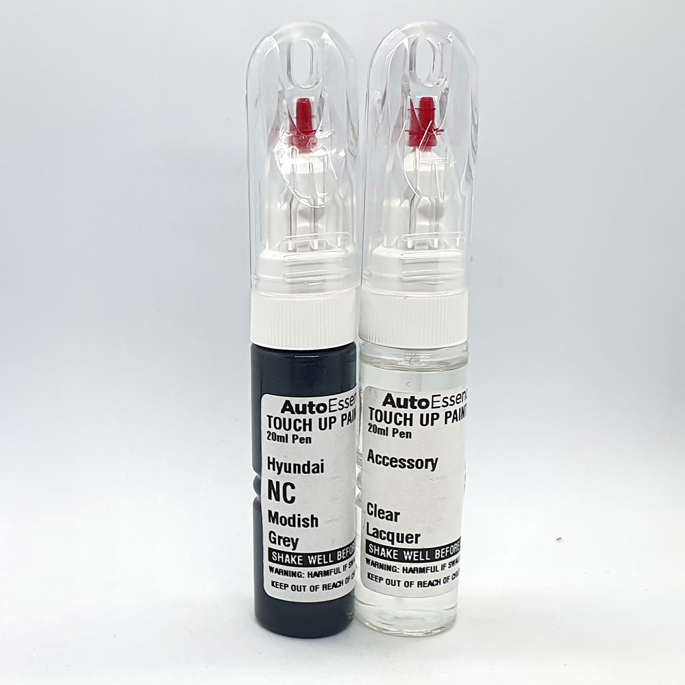 PAINT TOUCH UP PEN FOR HYUNDAI NC MODISH GREY 20ML REPAIR SCRATCH | eBay UK