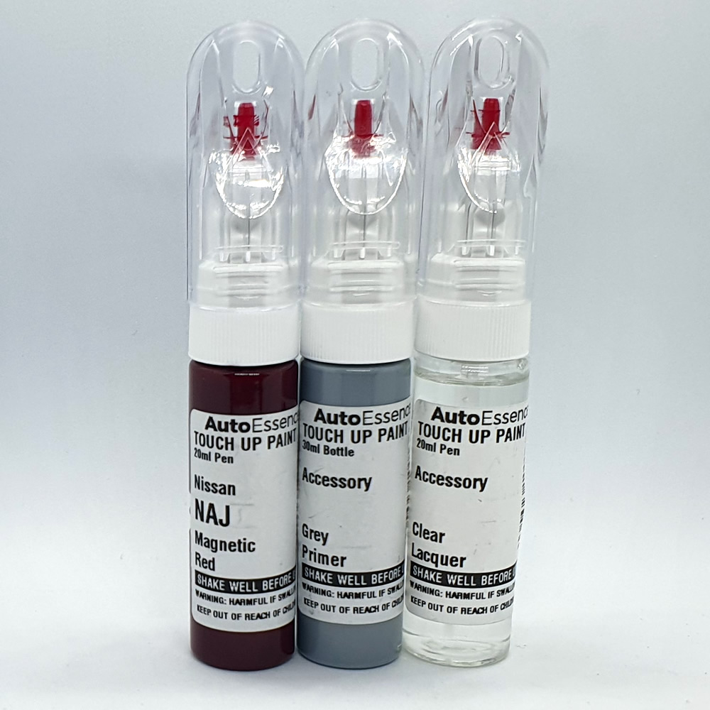 TOUCH UP PEN FOR NISSAN MAGNETIC RED NAJ PAINT SCRATCH GTR QASHQAI JUKE ...