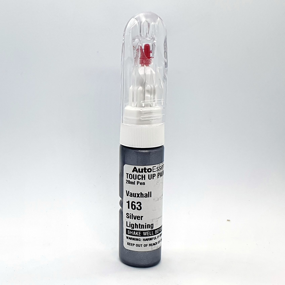 VAUXHALL SILVER LIGHTNING 163 PAINT TOUCH UP PEN SCRATCH CHIP VECTRA ...