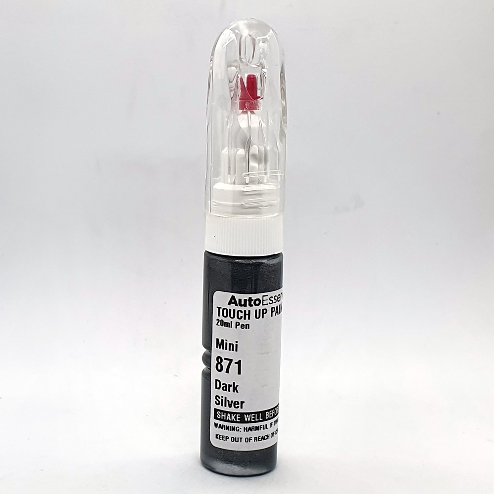 MINI DARK SILVER - 871 CAR PAINT TOUCH UP PEN MINI COOPER S COUNTRYMAN ...