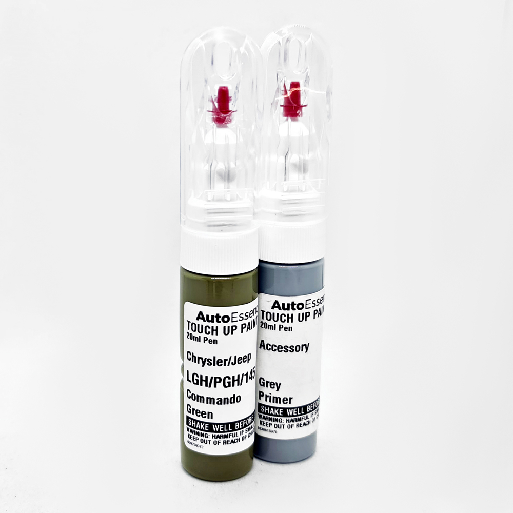 PAINT TOUCH UP PEN FOR CHRYSLER JEEP LGH PGH 145 COMMANDO GREEN 20ML ...