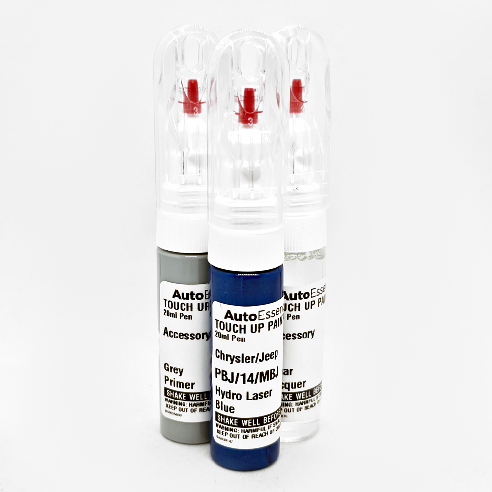 PAINT TOUCH UP PEN FOR CHRYSLER JEEP PBJ/14 MBJ HYDRO LASER BLUE 20ML ...