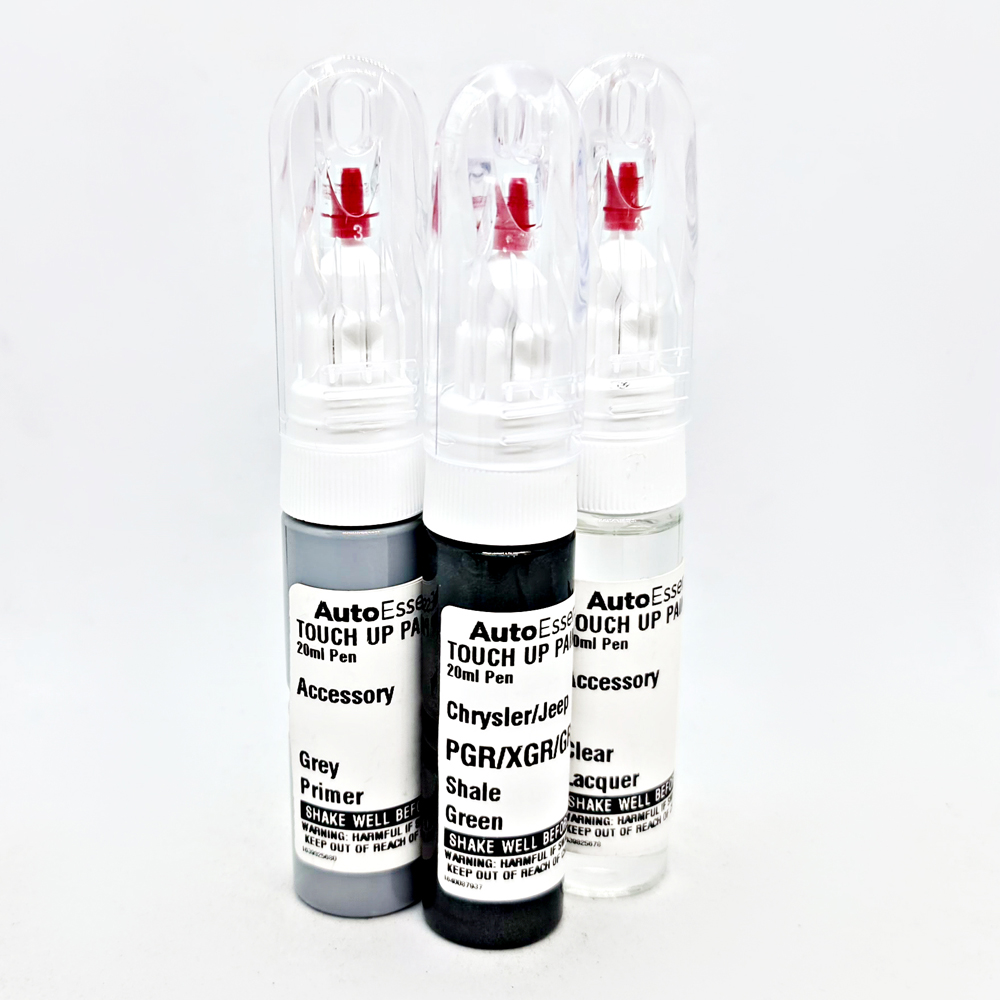 PAINT TOUCH UP PEN FOR CHRYSLER JEEP PGR XGR GR SHALE GREEN 20ML REPAIR ...