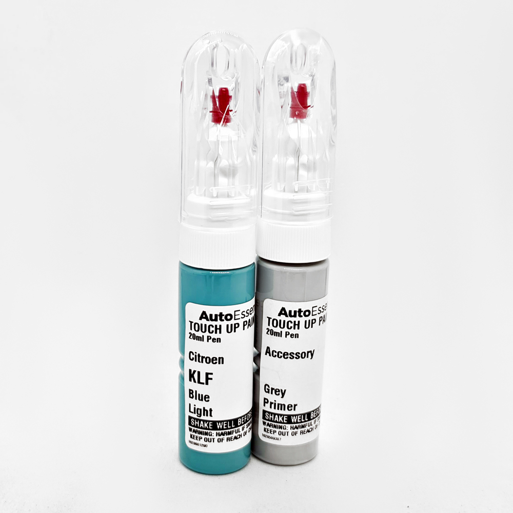 PAINT TOUCH UP PEN FOR CITROEN KLF BLUE LIGHT 20ML REPAIR SCRATCH | eBay UK