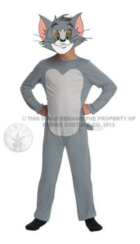 Tom Kids Fancy Dress Cartoon Network Tom & Jerry Animal Cat Boys Childs ...