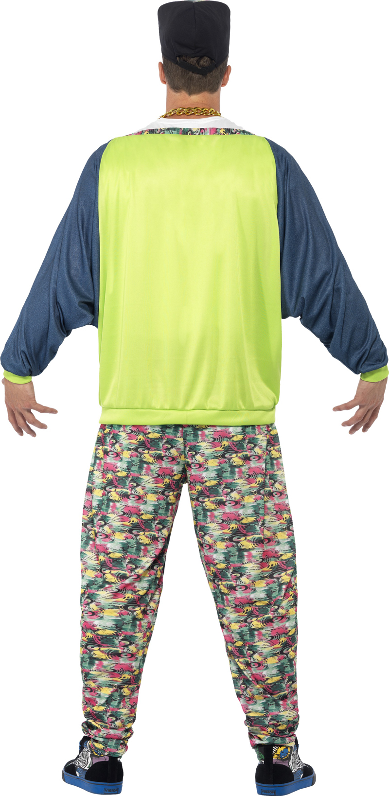 80's Hip Hop Mens Fancy Dress Music Celebrity Rapper Dance Adults ...