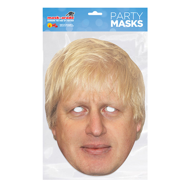 Boris Johnson Face Mask | Platinum Jubilee | Mega Fancy Dress Boris Johnson Face Mask | Platinum Jubilee | Mega Fancy Dress