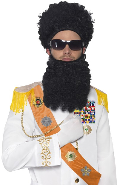Buy Elope The Dictator Ruler Hat Beard Glasses Costume Accessory Kit ...