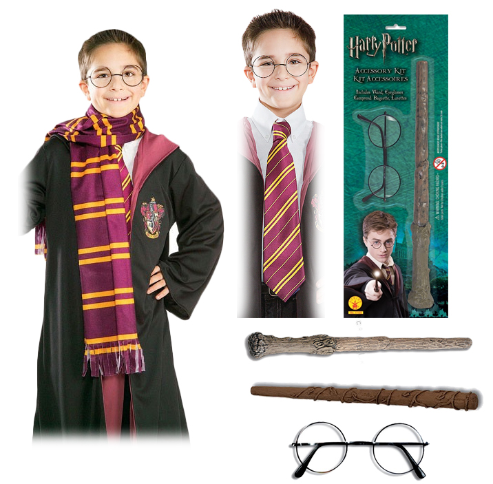 Harry Potter Kit Fancy Dress Book Day Week Kids Childrens Costume ...