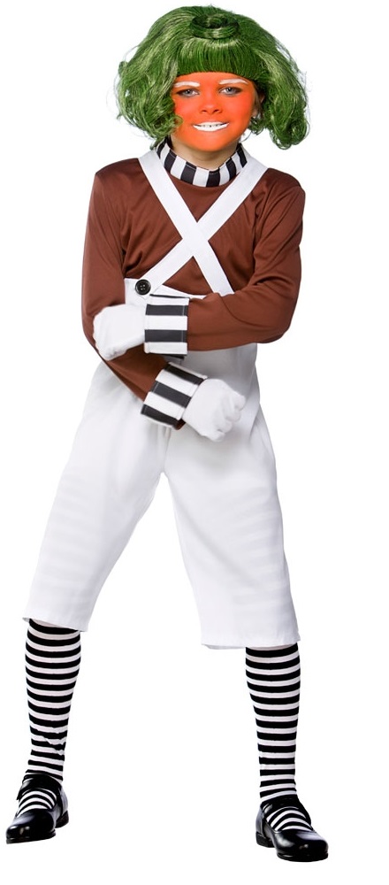 Charlie & The Chocolate Factory Kids Fancy Dress Book Character ...