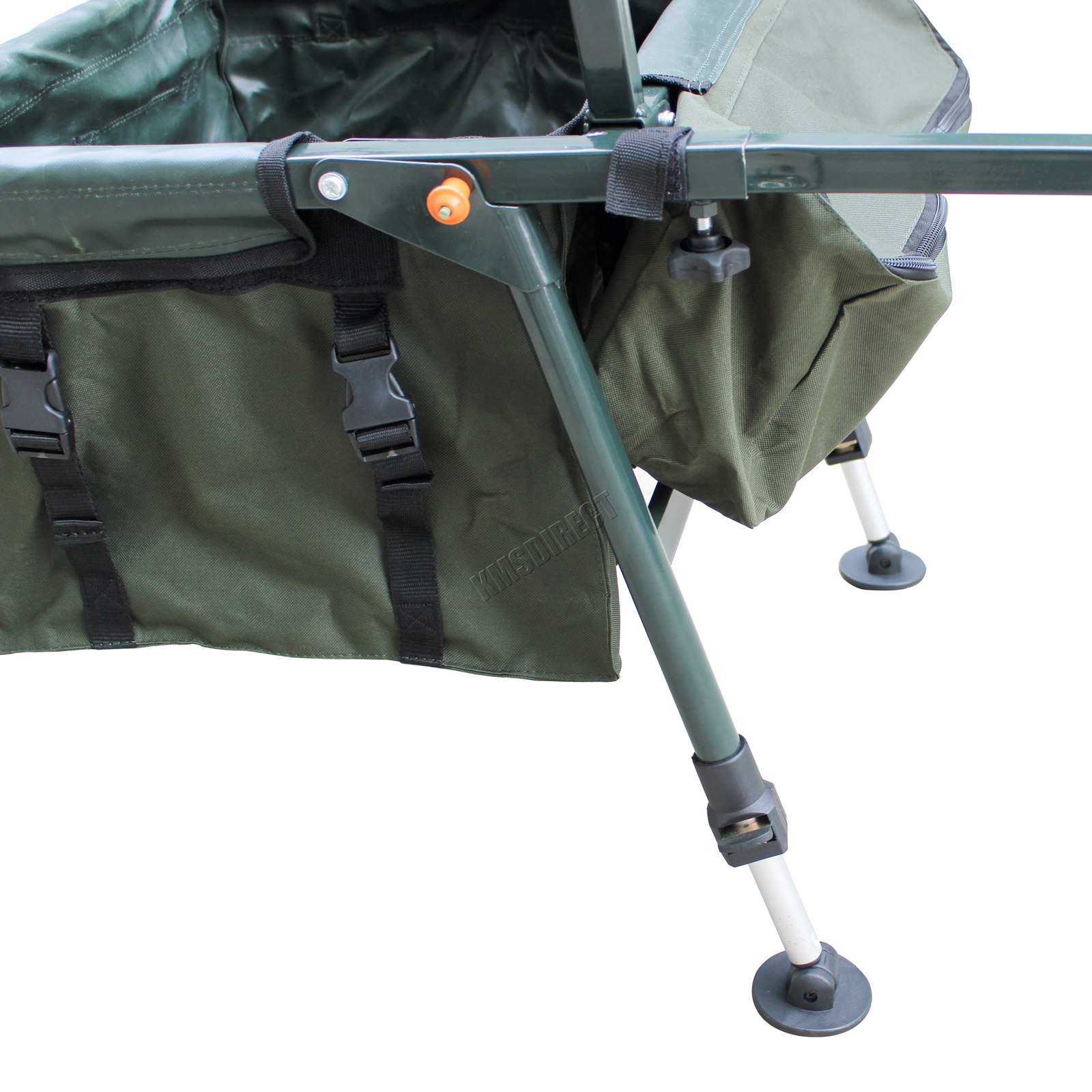 Fishing Trolley 2 Pneumatic Wheel Folding Barrow Cart with Bag ...