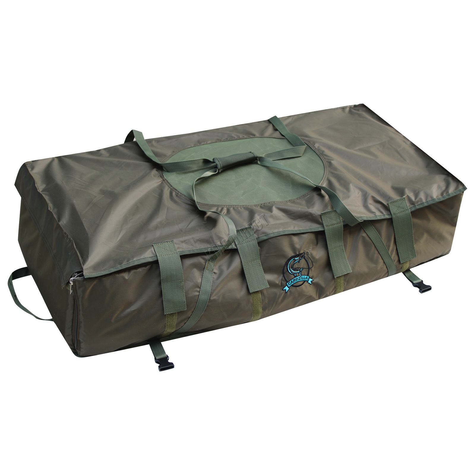 CARPZILLA Green Carp Fishing Unhooking Soft Mat Cradle Safeguard ...