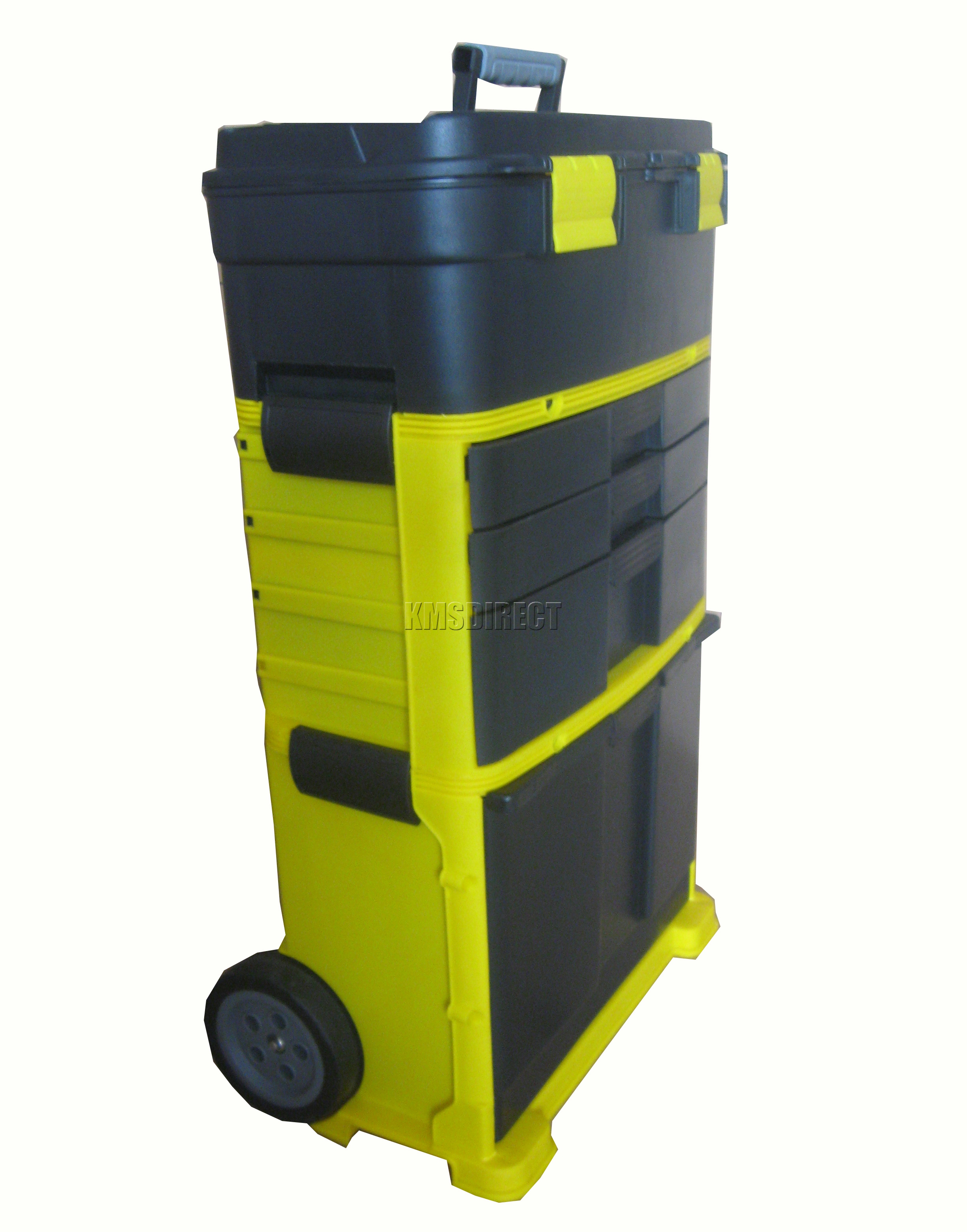 Westwood Yellow Mobile Roller Work Shop Chest Trolley Storage Tool Box
