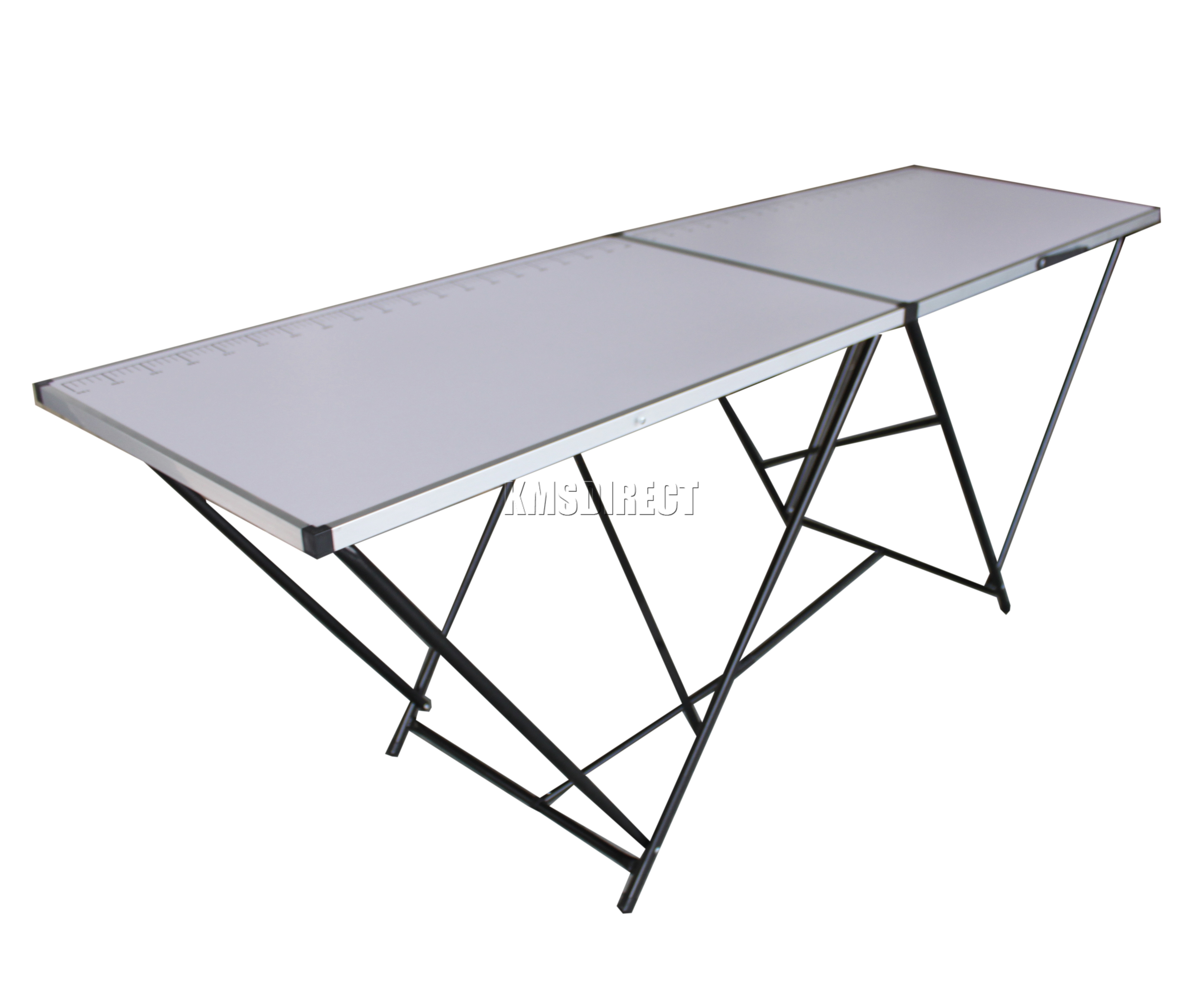 FoxHunter 6.6FT 2 Section Portable Folding Trestle Wall Paper Pasting ...