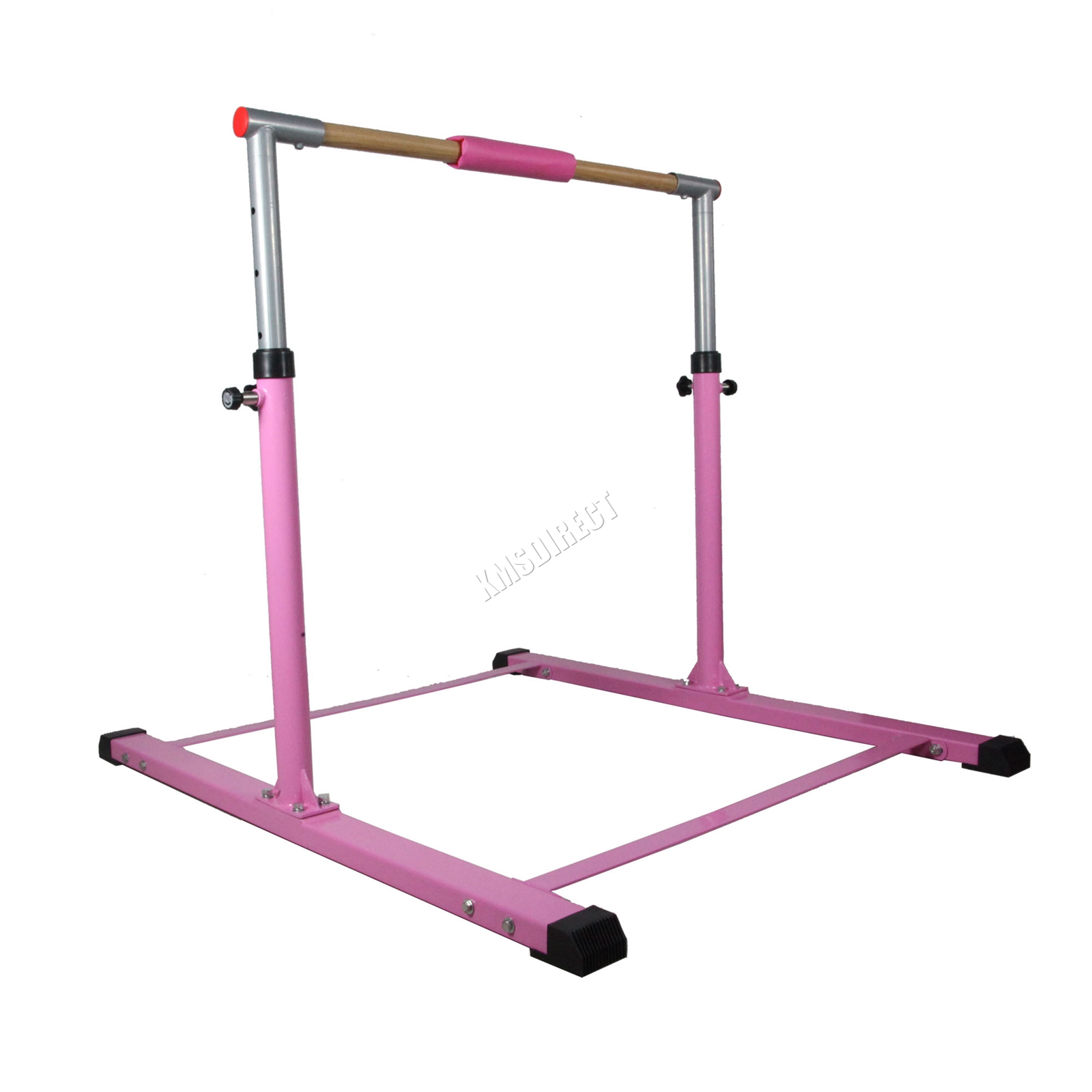 FIT4YOU Gymnastics High Bar 4FT Adjustable Horizontal Kids Home Gym ...