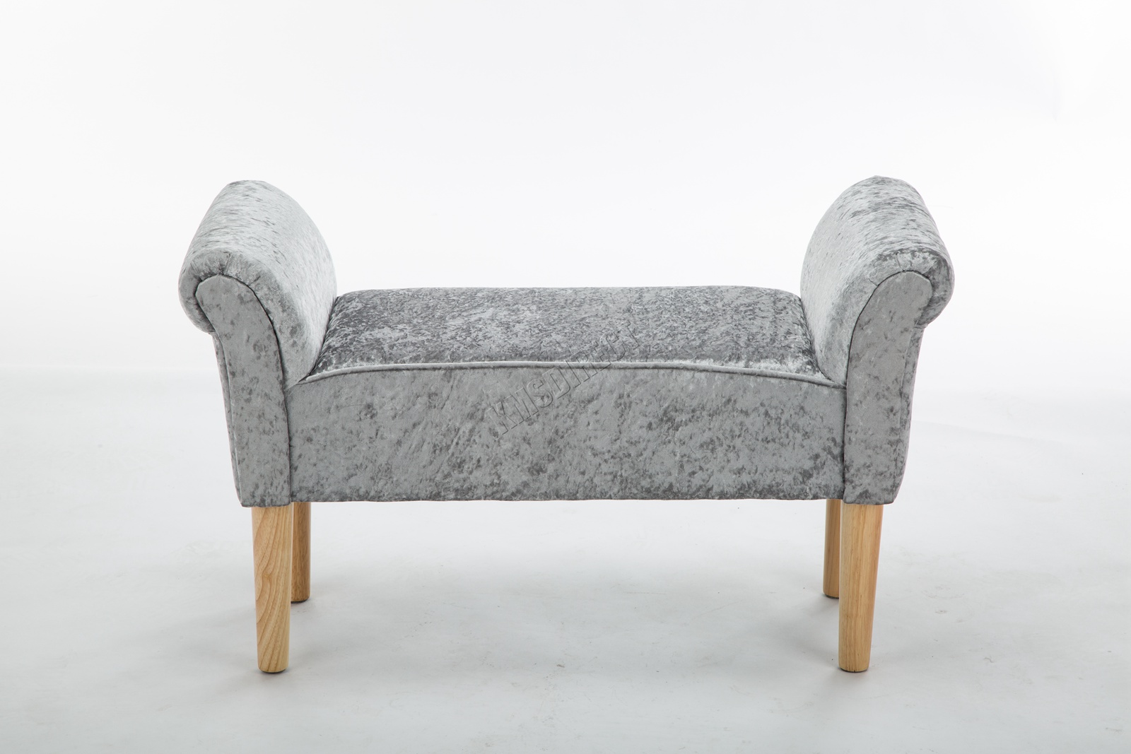 WestWood Fabric Bench Footstool Seat Pouf Pouffee Ottoman Stool Bedroom ...