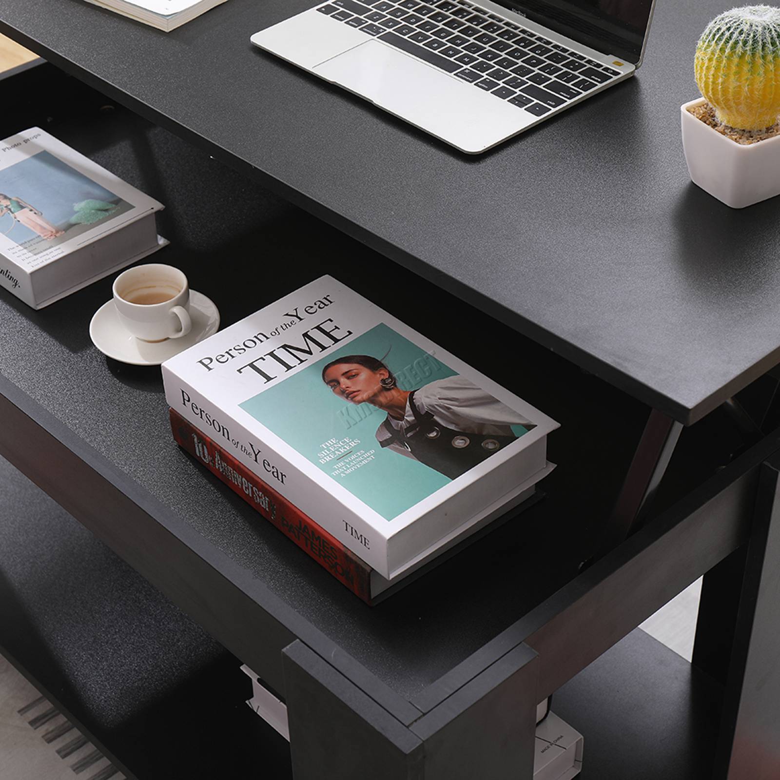 WestWood Coffee Table Lift Up Top Desk Hidden Storage & Shelf Living ...