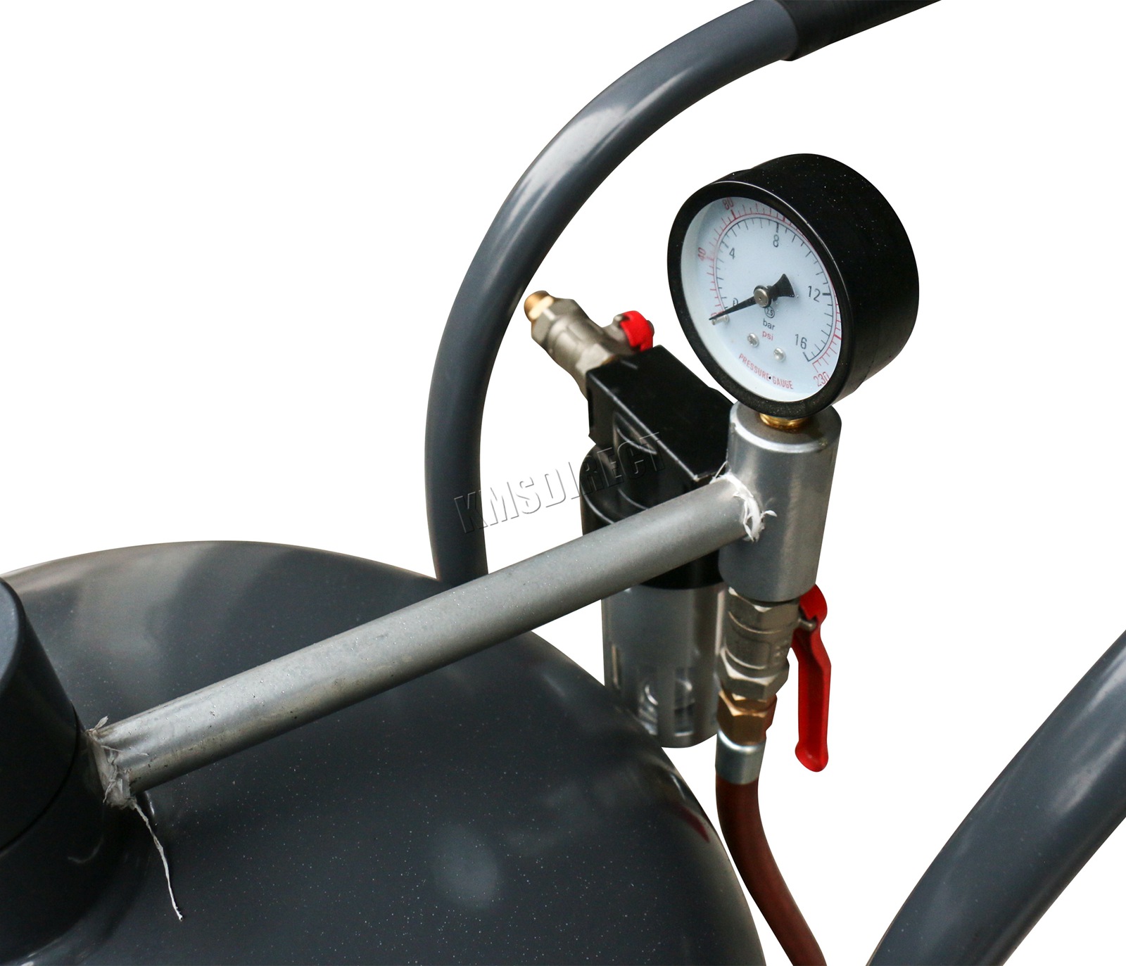 Switzer Portable Sand Blaster - 76L 20 Gallon Mobile Sand Bead Blasting ...