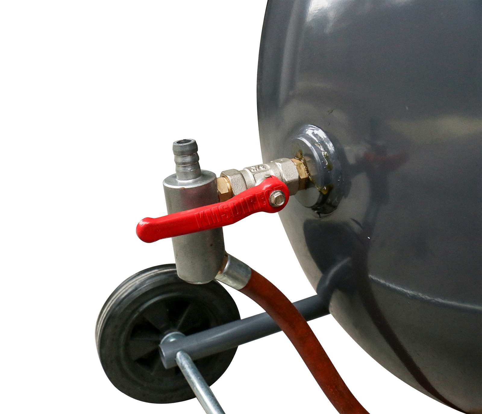 Switzer Portable Sand Blaster - 76L 20 Gallon Mobile Sand Bead Blasting ...