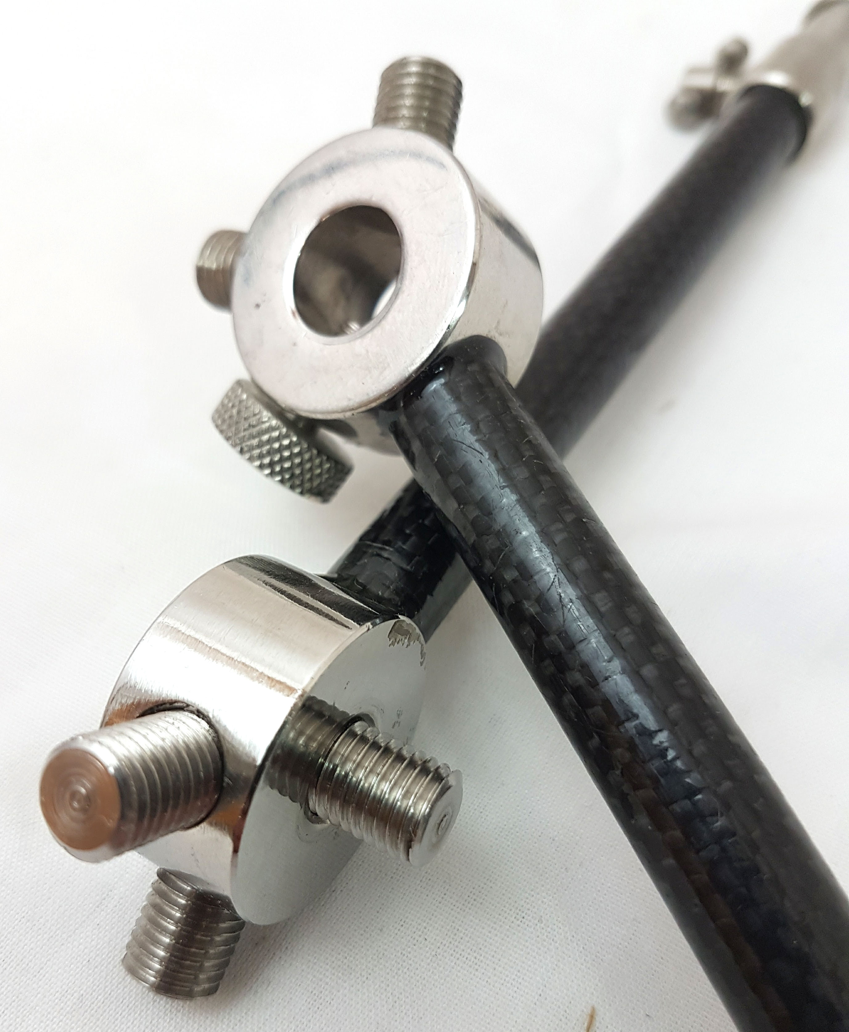 BISON TELESCOPIC POCKET ROD POD ADAPTERS - STAINLESS STEEL OR CARBON | eBay