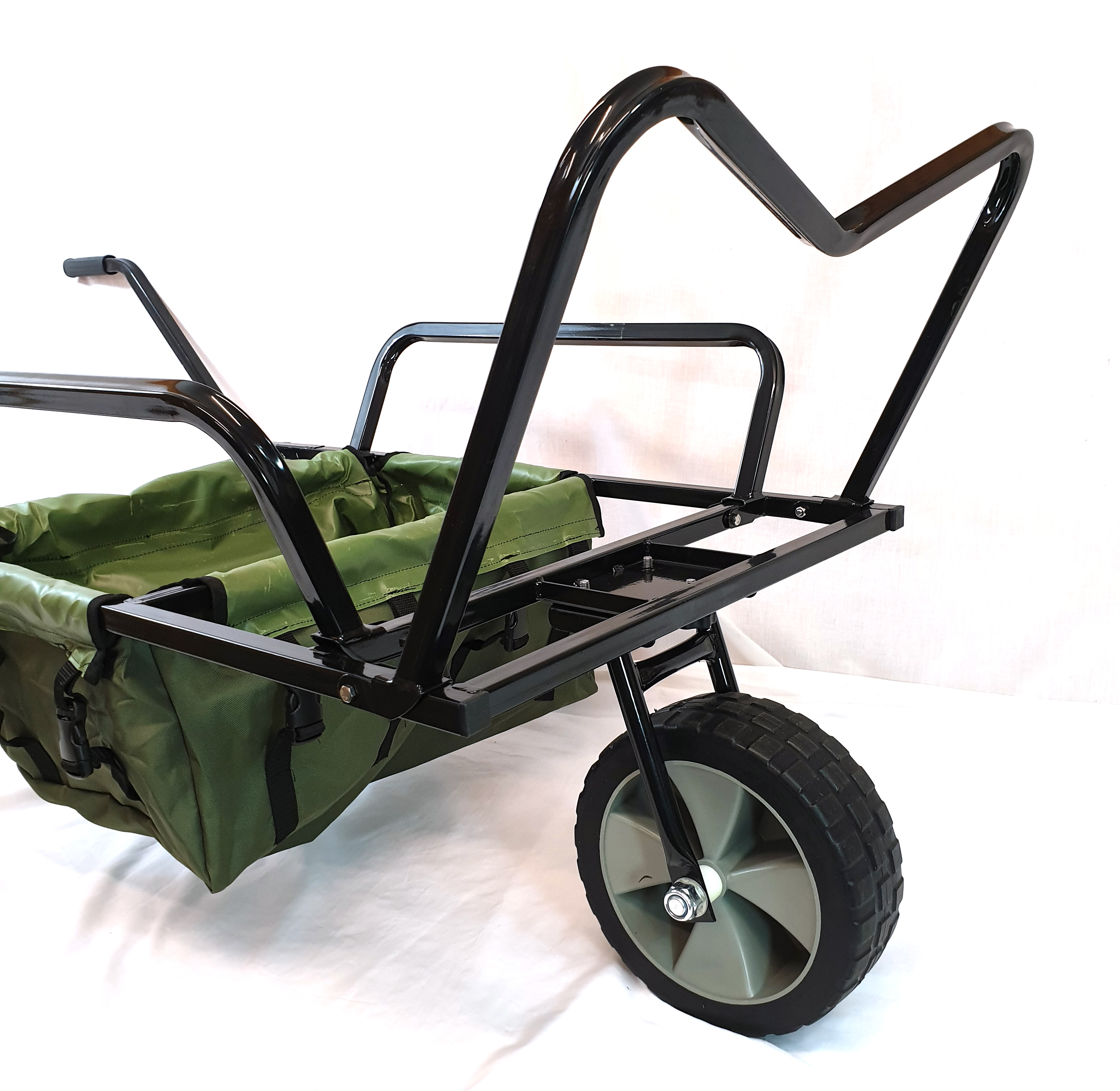 BISON HEAVY DUTY FISHING ONE WHEEL BARROW WITH BARROW BAG FISHING ...