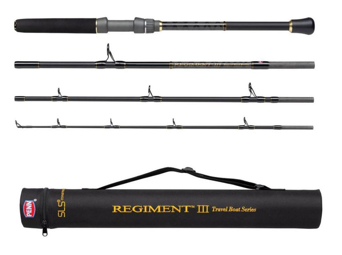 Penn Regiment III Boat Travel Rod - Black for sale online | eBay