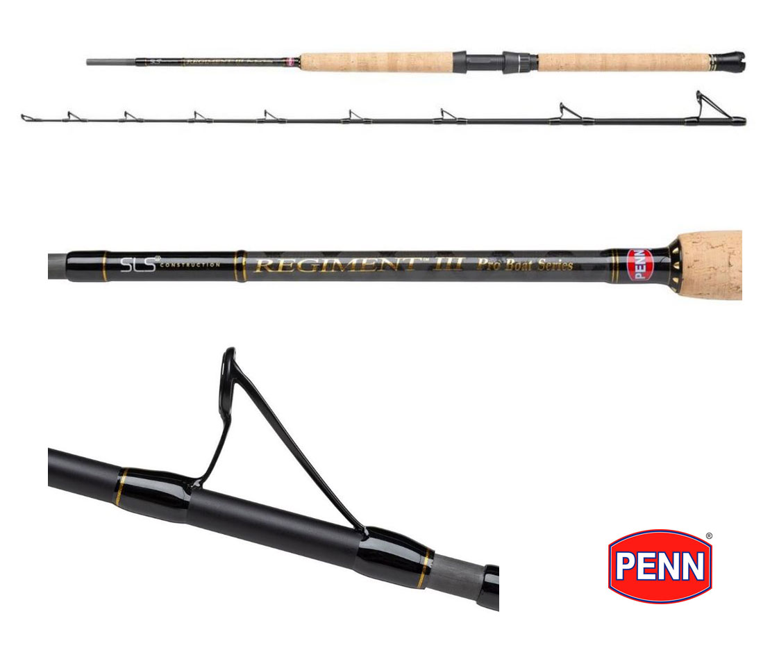 Fishing Rod PENN Regiment IV Pro Boat - 2.1m Fast Action Carbon ...
