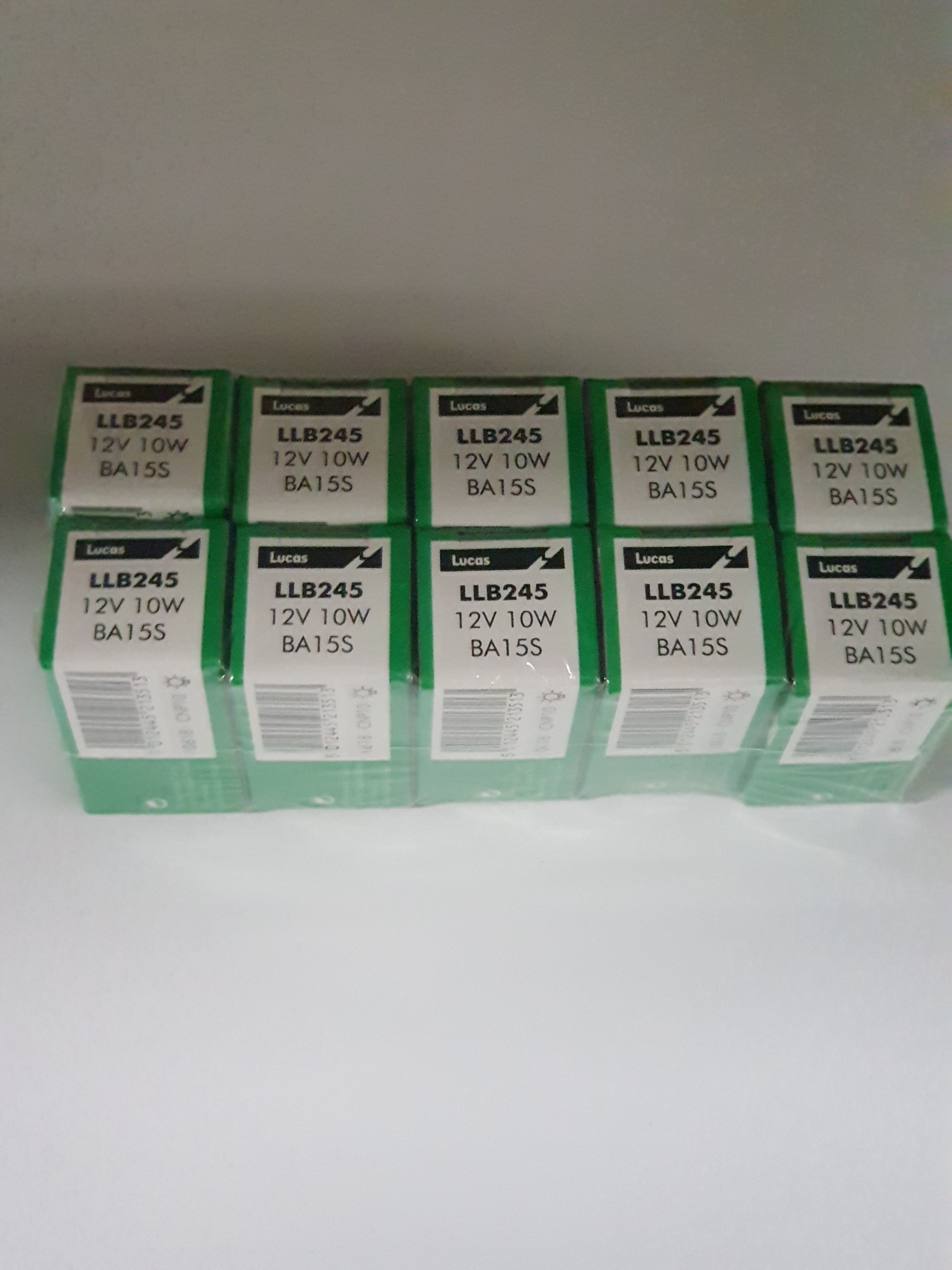 10x Lucas LLB245 12V 10W BA15S Bayonet Fitment Side Light Bulb | eBay