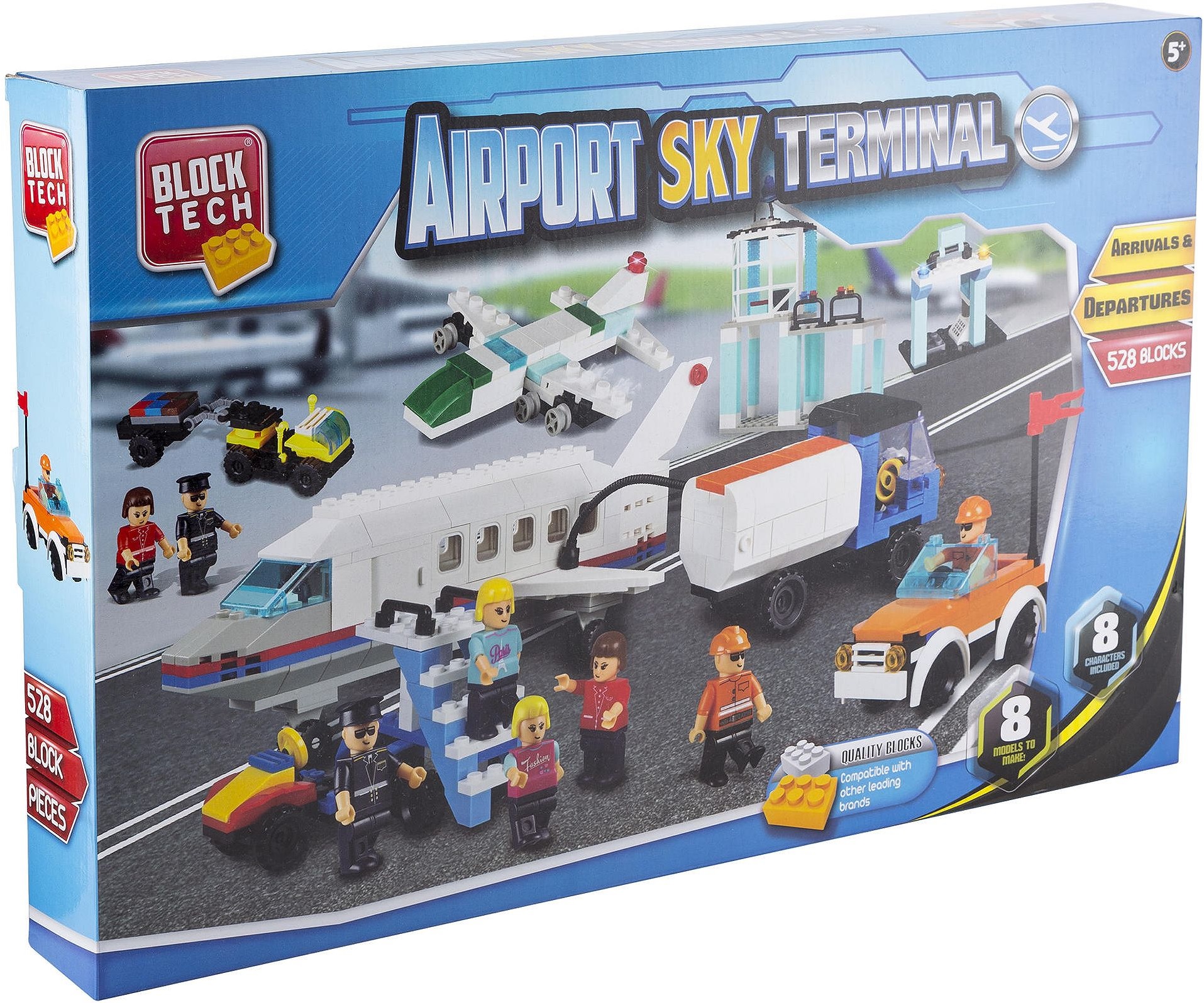 NEW Block Tech Airport Sky Terminal 528-Piece Playset | eBay