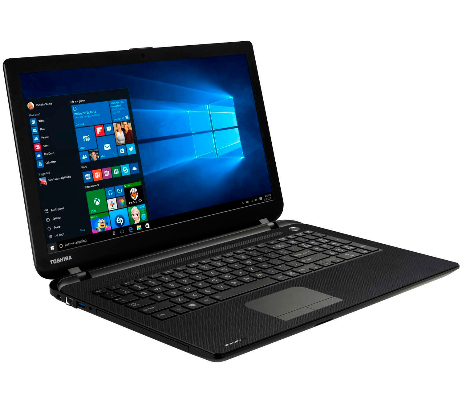 Toshiba Satellite Laptop C50D-B-157 15.6" Display AMD A8-6410, 12GB RAM ...