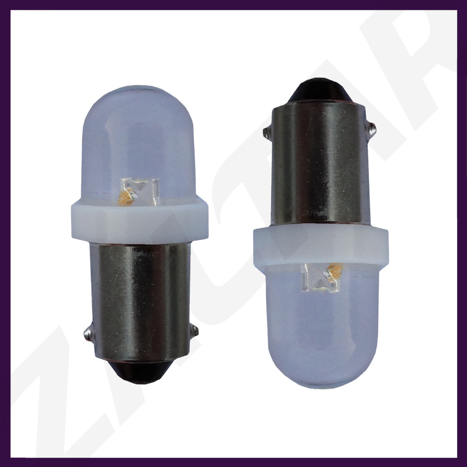 H6w Led Xenon Ice White Reversing Light Bulbs 433 434 Bax9s Offset Pins ...