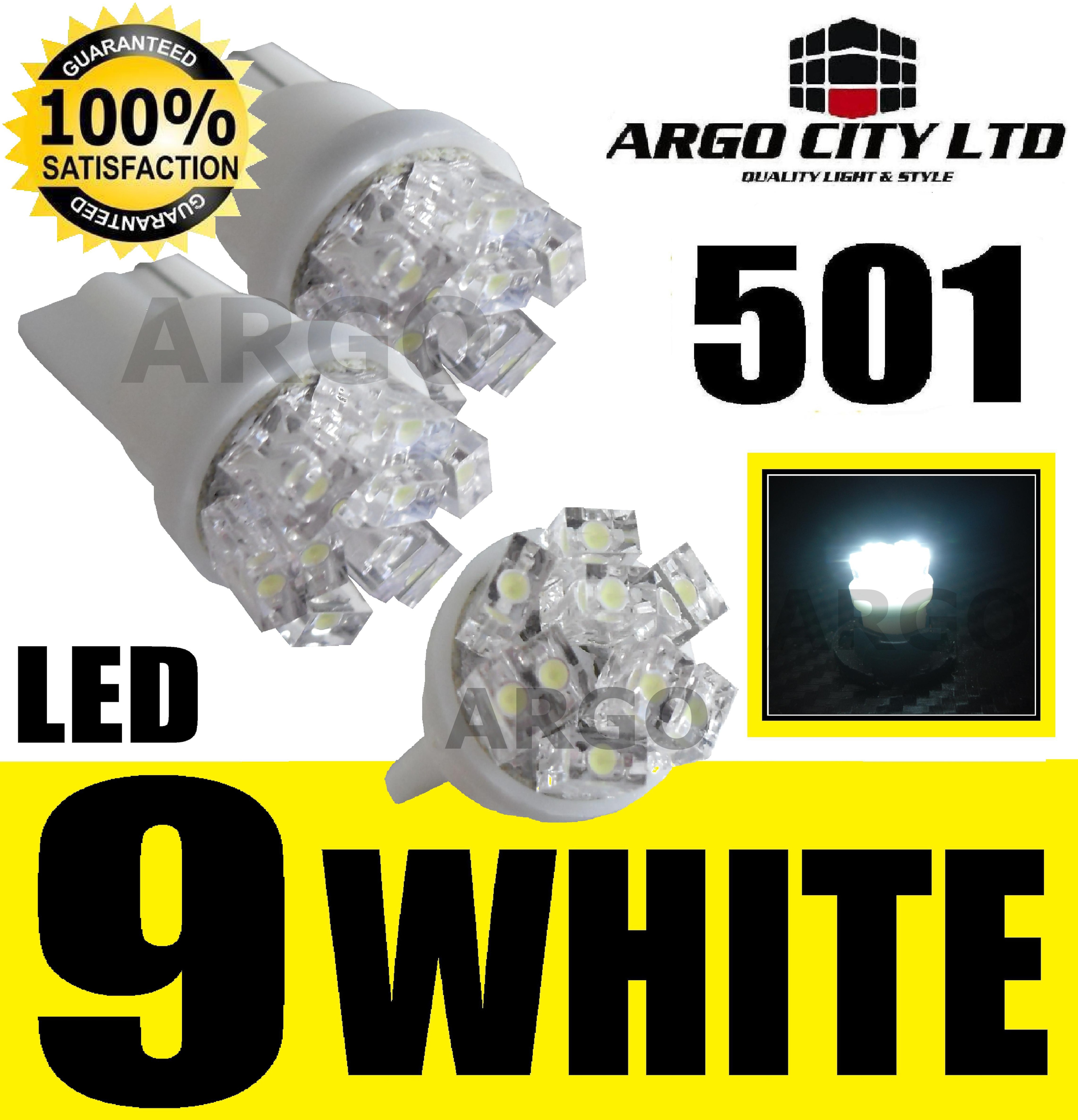 Purchase 501 LED WHITE SIDELIGHT BULBS VAUXHALL VIVARO MONARA in SAME ...
