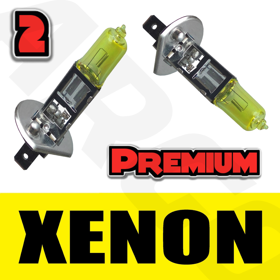 H1 Xenon Yellow 100w Bulbs 448 Halogen Hid Fog Light Upgrade Foglight ...