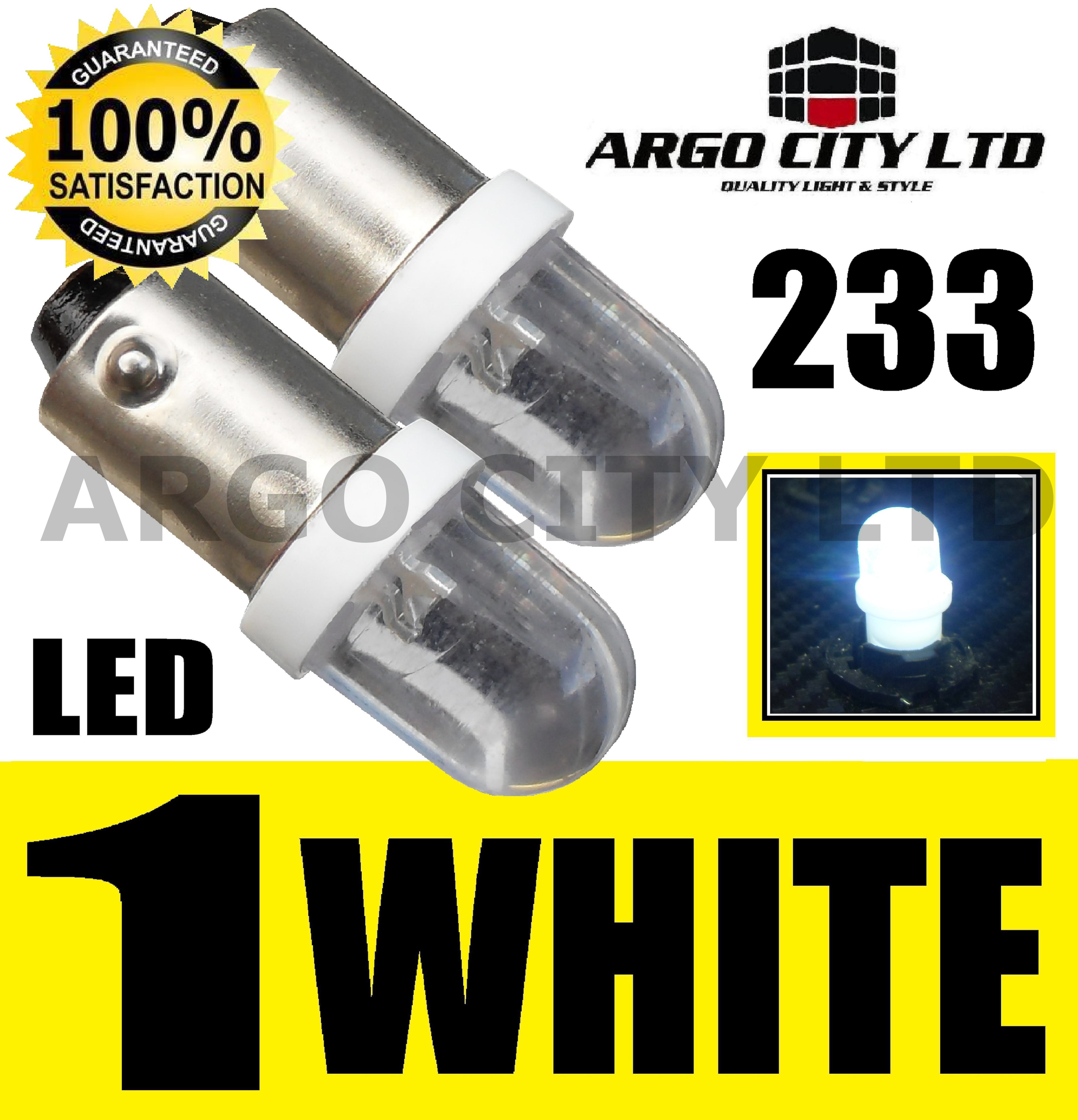 Find 2X 233 BA9S T4W XENON LED WHITE SIDELIGHT BULBS ISUZU TROOPER in ...