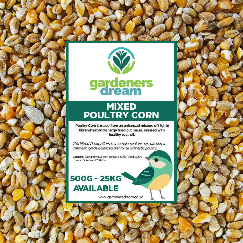 GardenersDream Mixed Poultry Corn - Deluxe Feed For Chicken Geese Duck ...