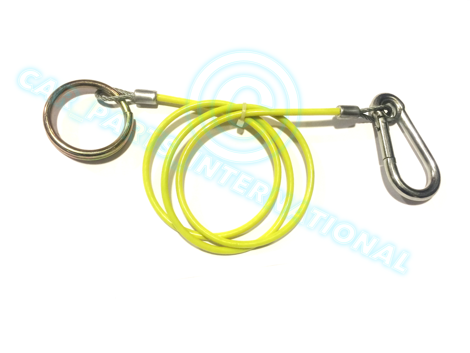 BREAKAWAY BREAK AWAY CABLE 1 mtr TRAILER CARAVAN TOWING SNAP HOOK pvc ...