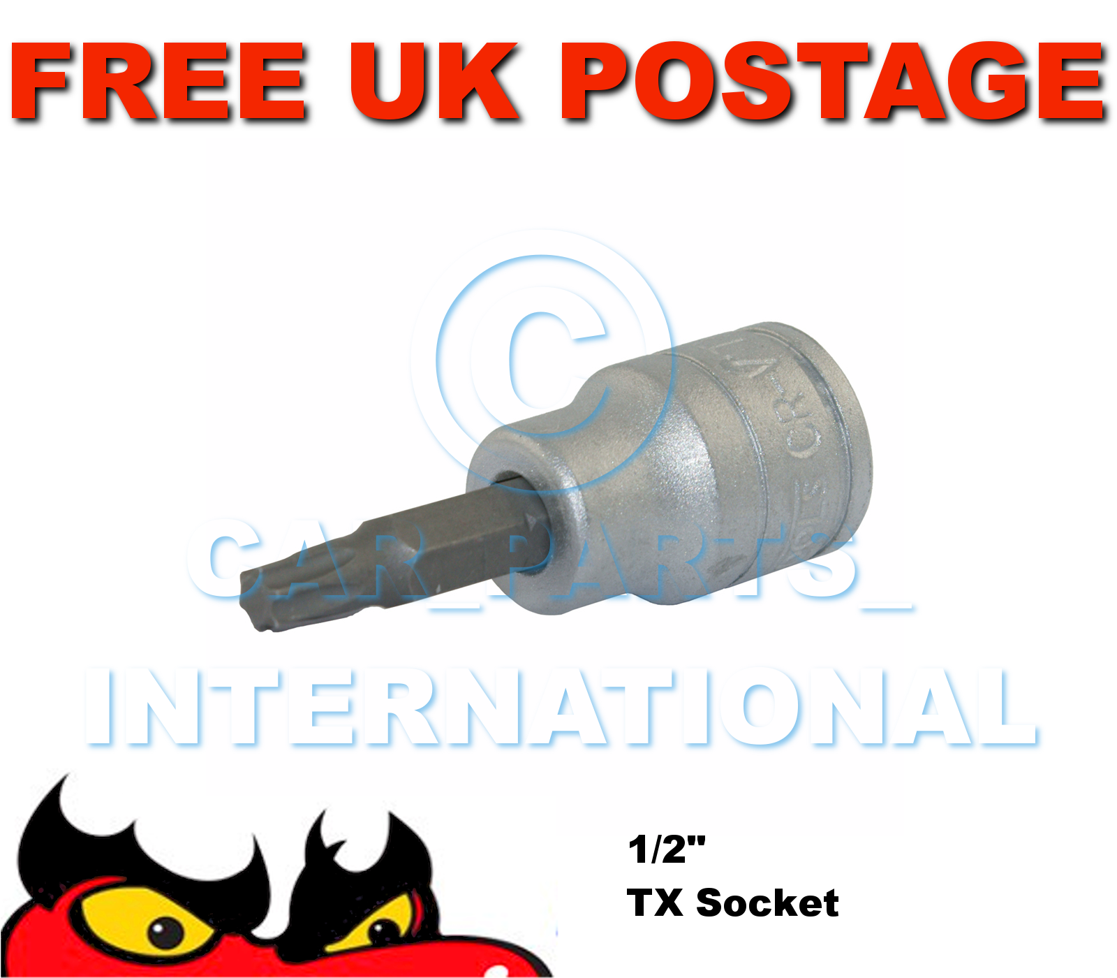 Teng Tools M121230t-c With 1/2" Drive 117400408 Bit Socket Torx Tx30 ...